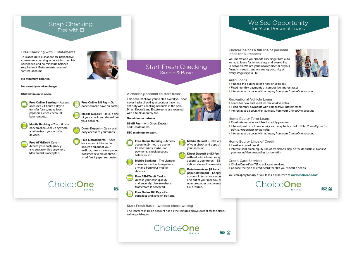 ChoiceOne Bank - SA Peters Marketing and Consulting